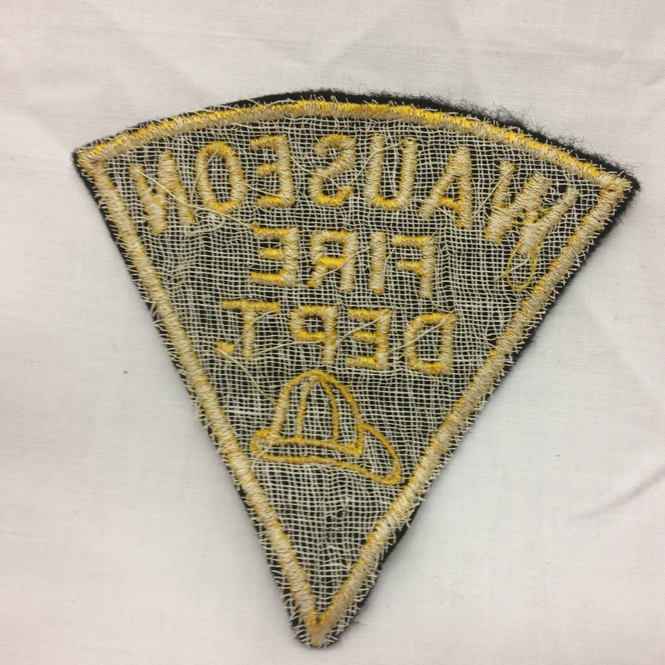 Vintage Wauseon Fire Department Patch | eBay
