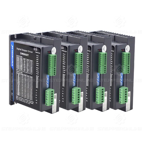 4 Axis Stepper Motor Nema 34 Driver DM860T 2.4-7.2A 18-80VAC or 36 ...