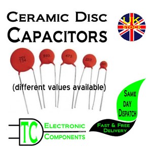 Condensatori Ceramici a Disco molti valori disponibili | eBay