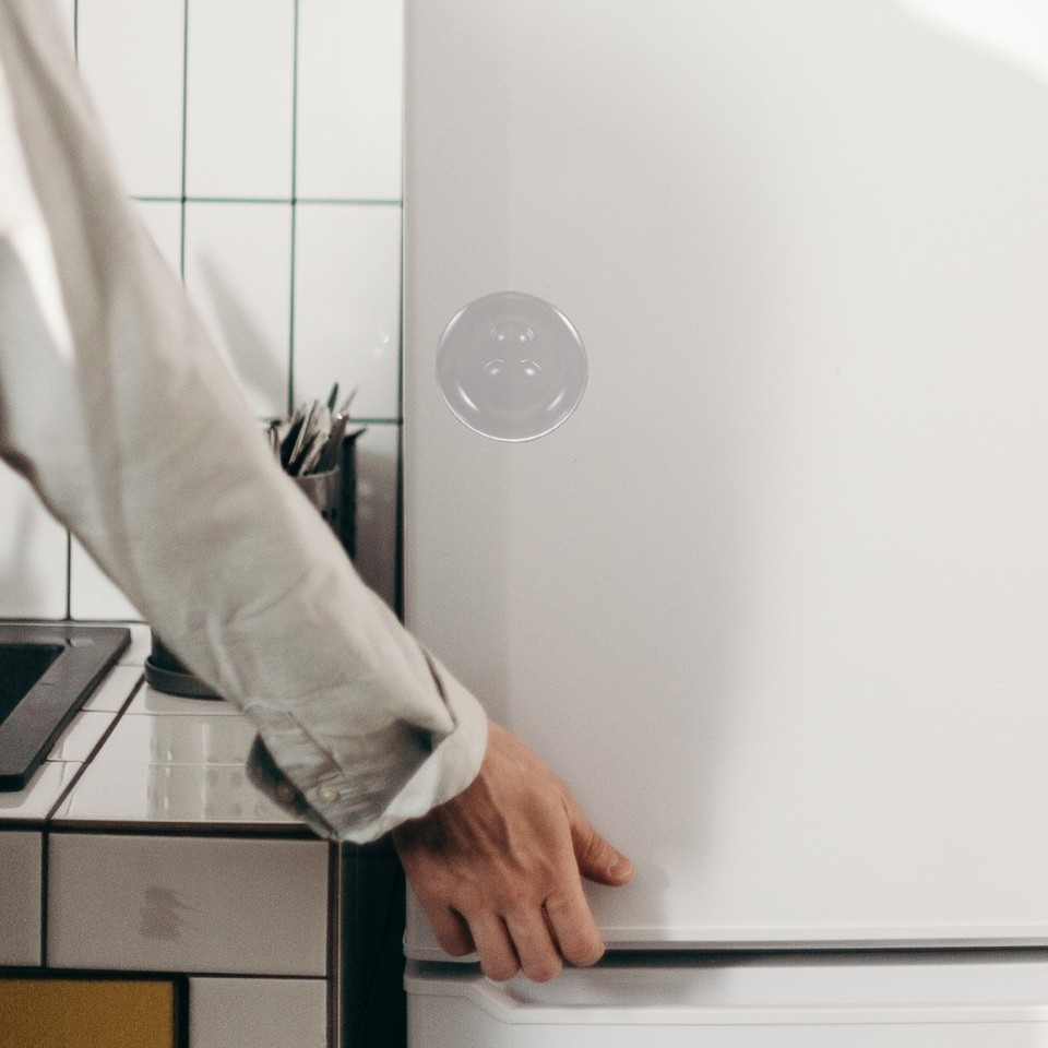 Wall Pad Door Knob Transparent Bumper Protector Protectors Cabinet ...