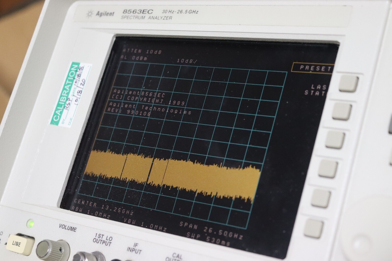 Agilent 8563EC Spectrum Analyzer 26.5 GHz | eBay