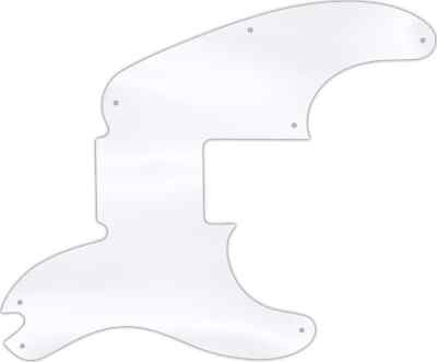 WD Custom Pickguard For Fender Sting Signature Precision Bass #45 Clear ...