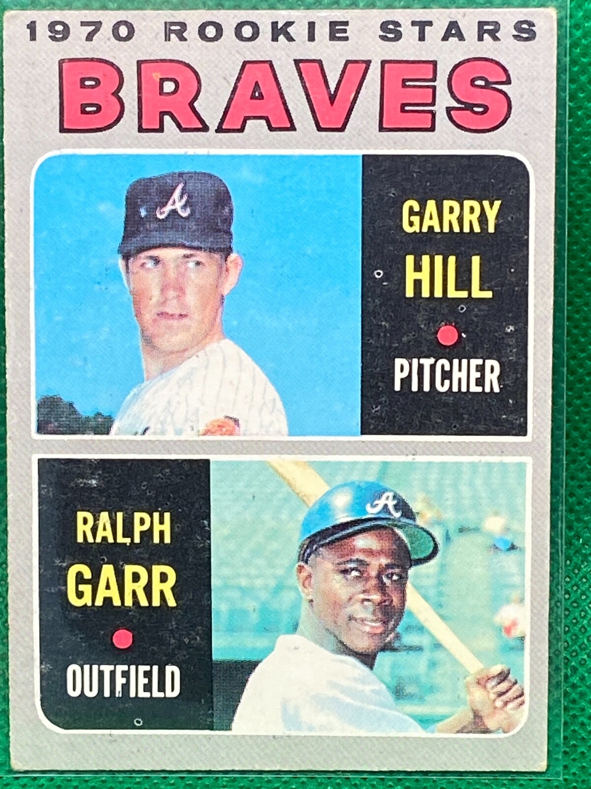 1970 Topps 172 Atlanta Braves Rookie Stars Garry Hill Ralph Garr RC | eBay