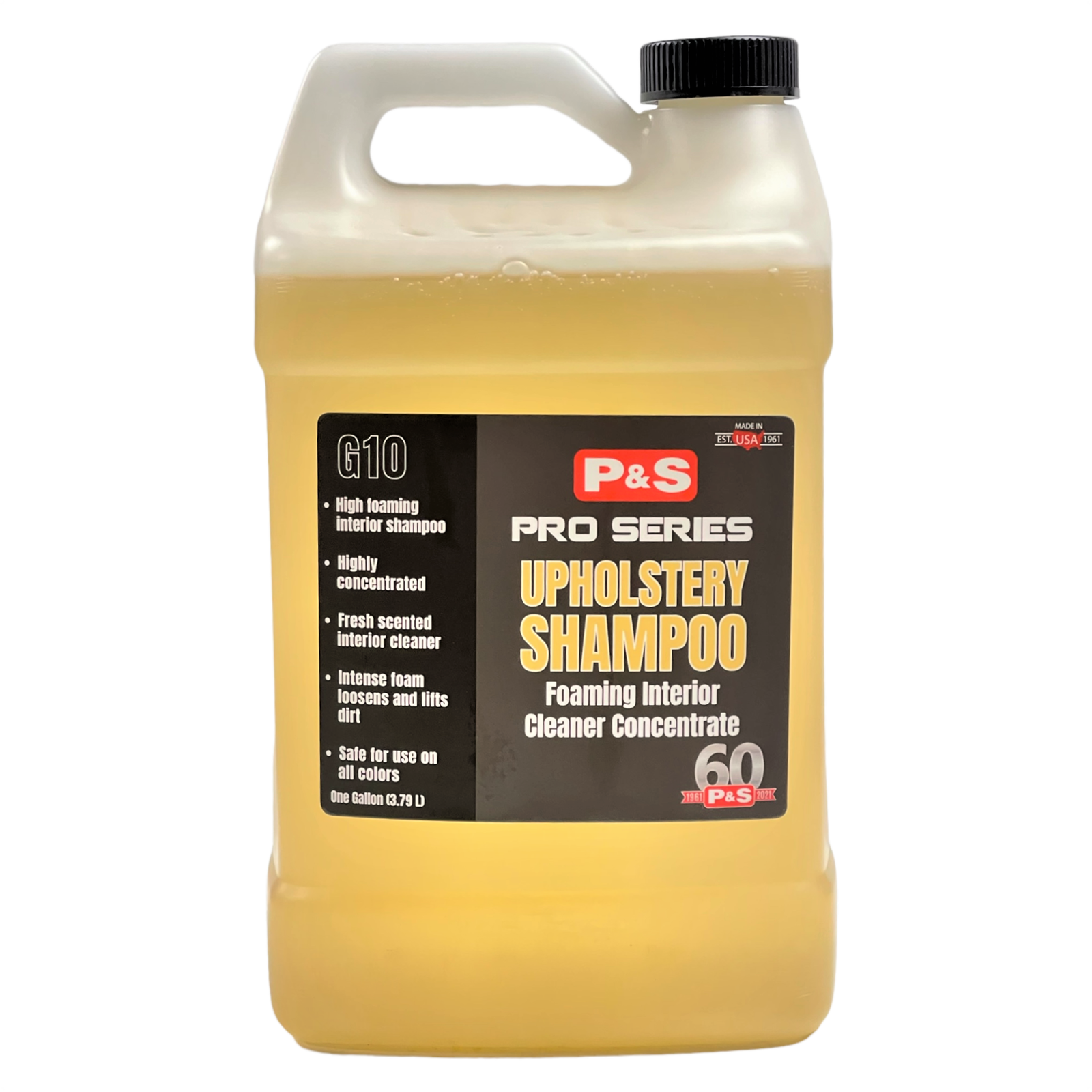 P&S Rug & Upholstery Shampoo | High Foaming | Safe On All Colors ...