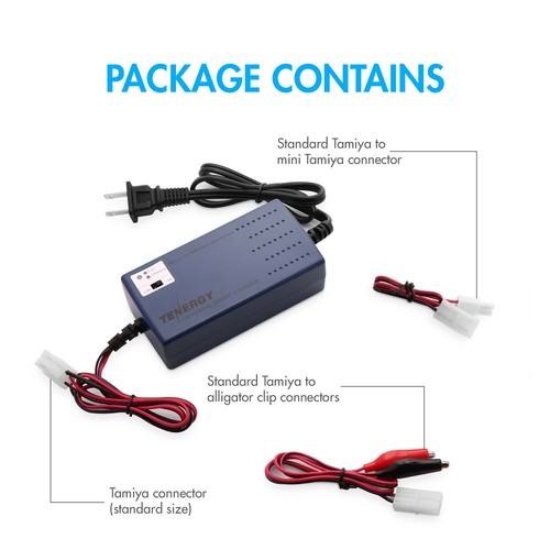 Tenergy Smart RC Battery Charger for NiMH NiCd 7.2V-12V RC Hobby ...