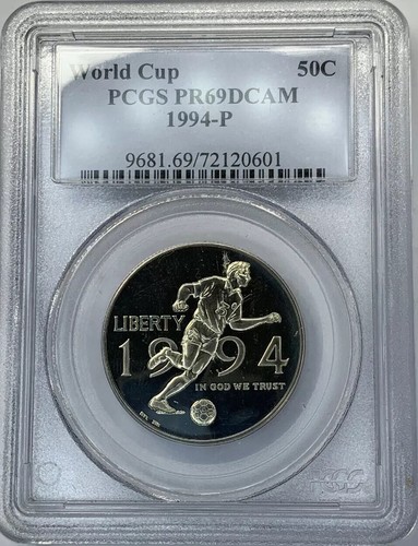 1994 P 50C World Cup Commemorative PCGS PR69DCAM | eBay