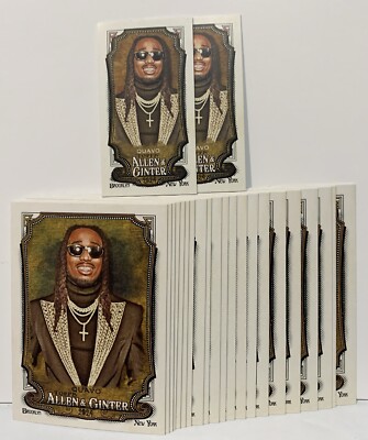 Quavo (rapper) - LOT of 23 - 2024 Topps Allen & Ginter #241 w/ Mini | eBay