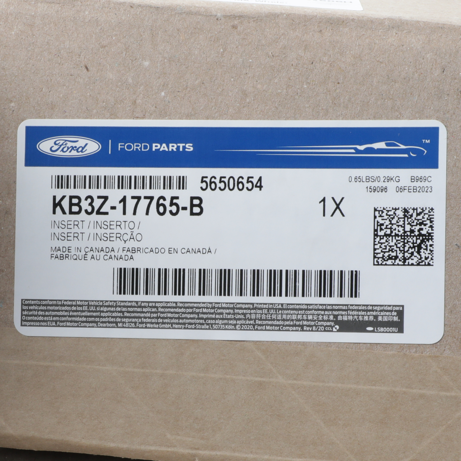 OEM NEW 2019-2020 Ford Ranger Lariat Left Lower Components Insert KB3Z ...