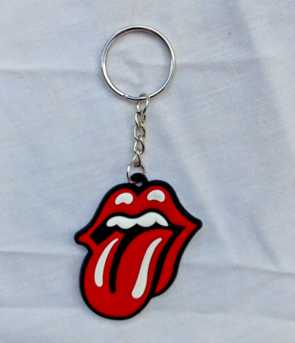 The Rolling Stones - OFFICIALLY LICENSED - Tongue RUBBER KEY CHAIN | eBay