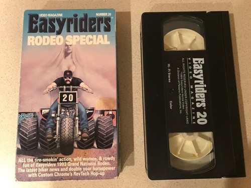 Easyriders: Video Magazine No. 20 (VHS, 1994) Rodeo Special | eBay
