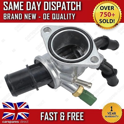 VAUXHALL ASTRA H, VECTRA C, ZAFIRA B 1.9 2004-2010 THERMOSTAT HOUSING ...
