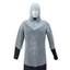 Battle Ready Medieval Habergeon Chainmail Knights Crusader Armor Coif ...