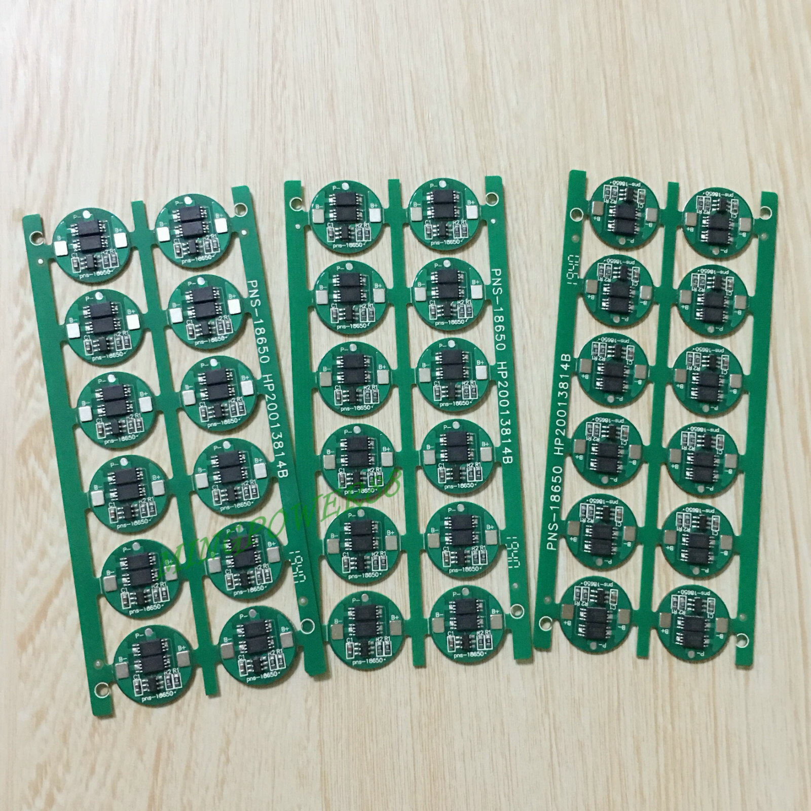 36PC 4.2V PCM Protector PCB Protection board for 3.6V 3.7V 18650 18500 ...