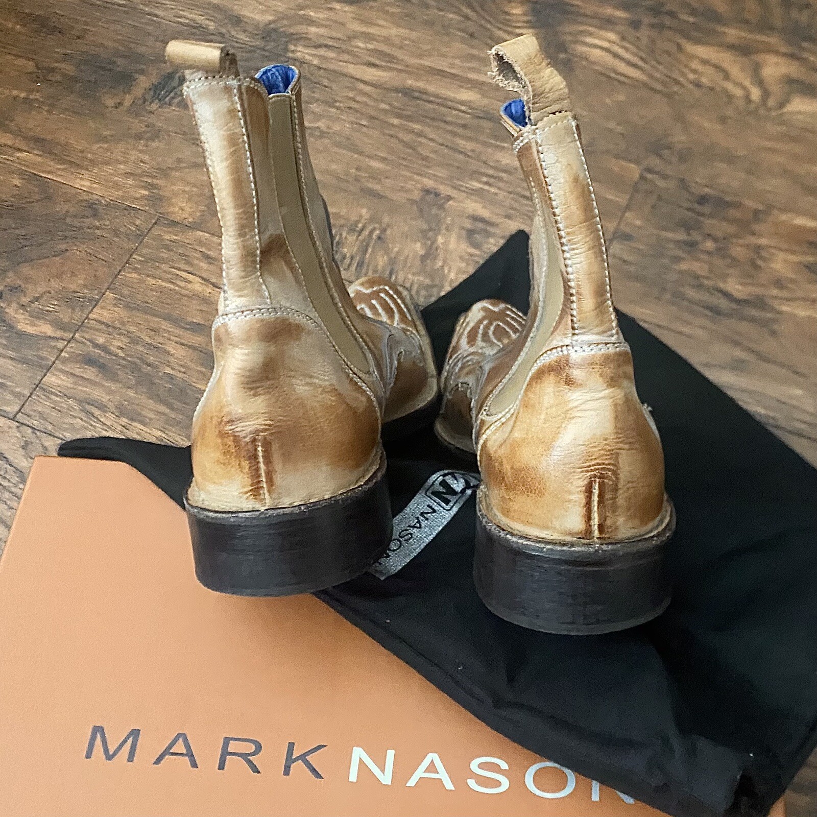 Mark Nason Tribute Boots, Made In Italy, Italian 10.5… - Gem