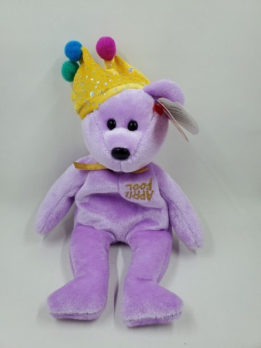 Ty Beanie Baby Babies - JOKESTER the April Fool Jester Bear (Internet ...