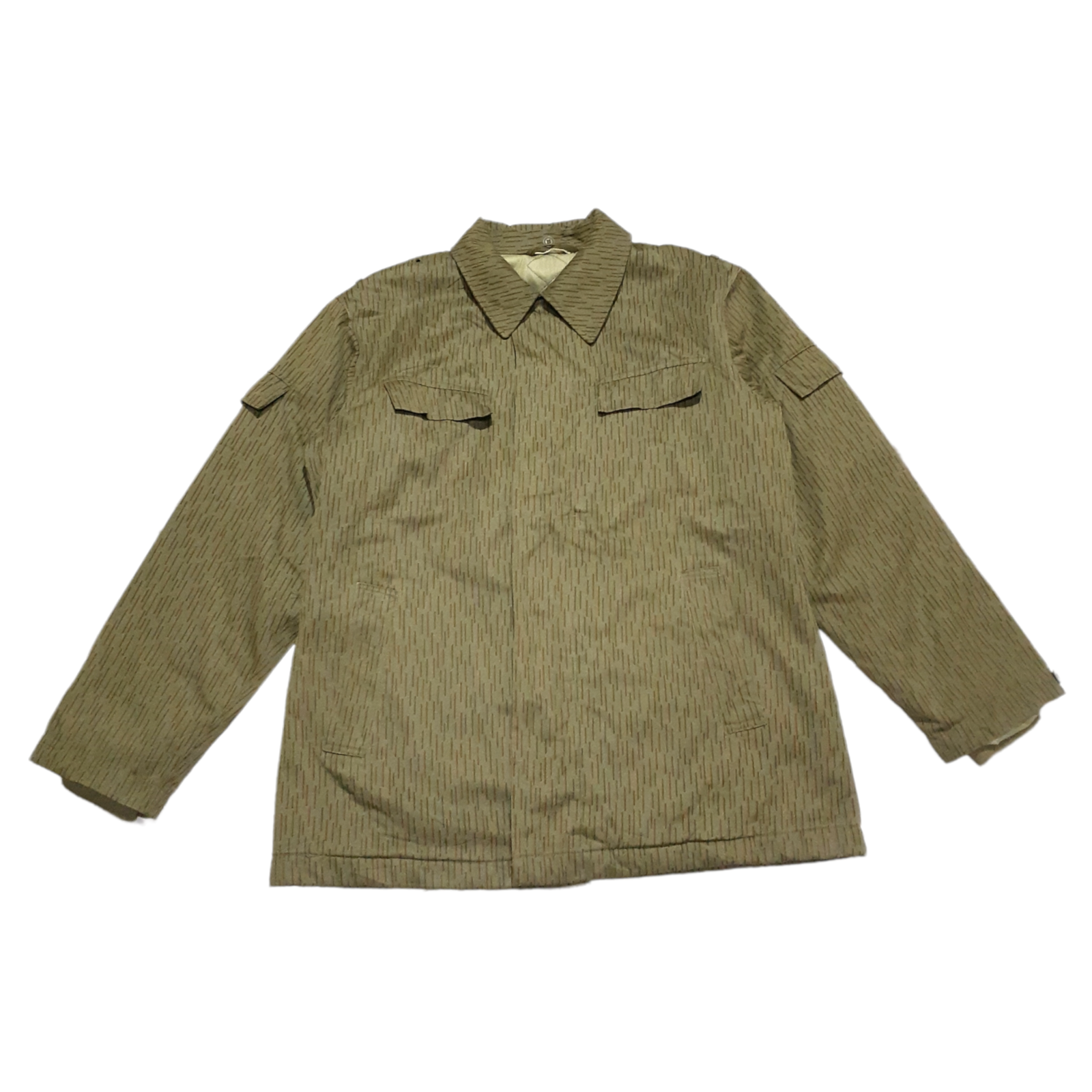 Vintage East German Military Camo Field Uniform Raindrop Jacket Size M ...