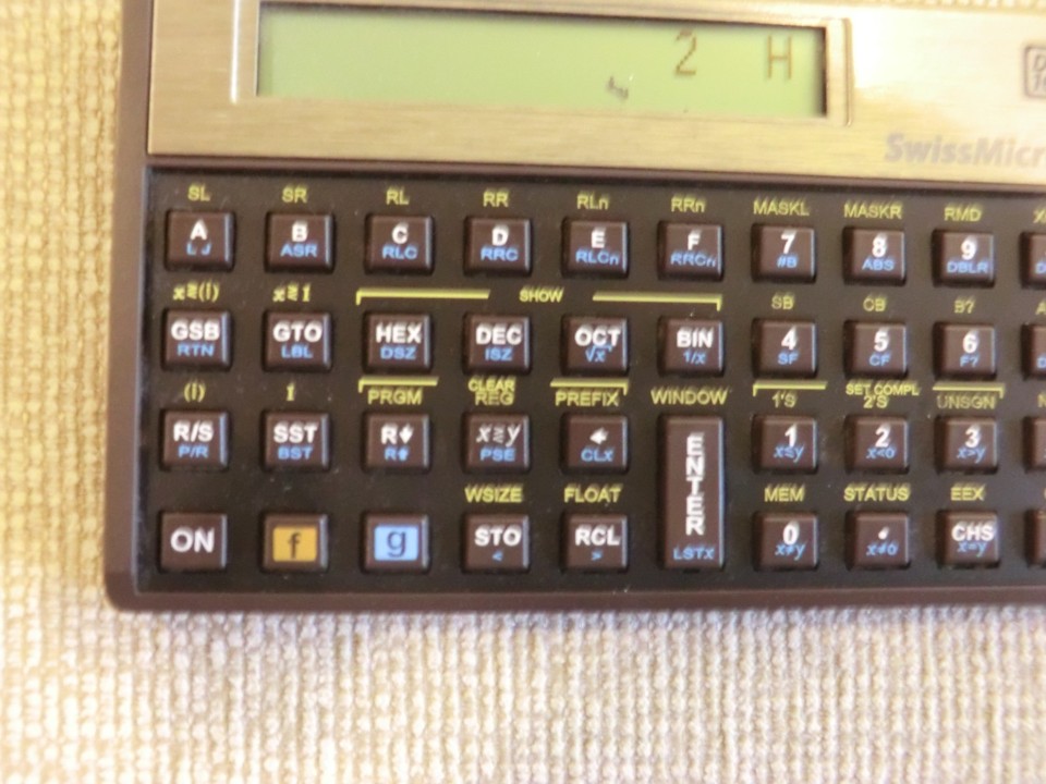 Swiss Micros DM16L Programmer's Calculator (Programmable) | eBay