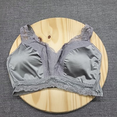 Rhonda Shear Womens Lace Wireless Wirefree Everyday Bra 3X Plus Size ...