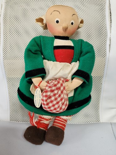 Vintage 1950s Becassine Doll Comic Strip Character France Rare Cloth 10 ...