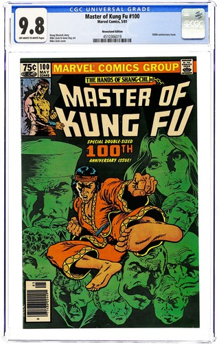 Master of Kung Fu #100N CGC 9.8 Newsstand 1981 4510366019 | eBay