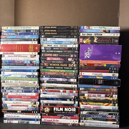 WHOLESALE LOT DVDS CLASSICS TCM BOX SET HOLLYWOOD RESELL FILM NOIR ...