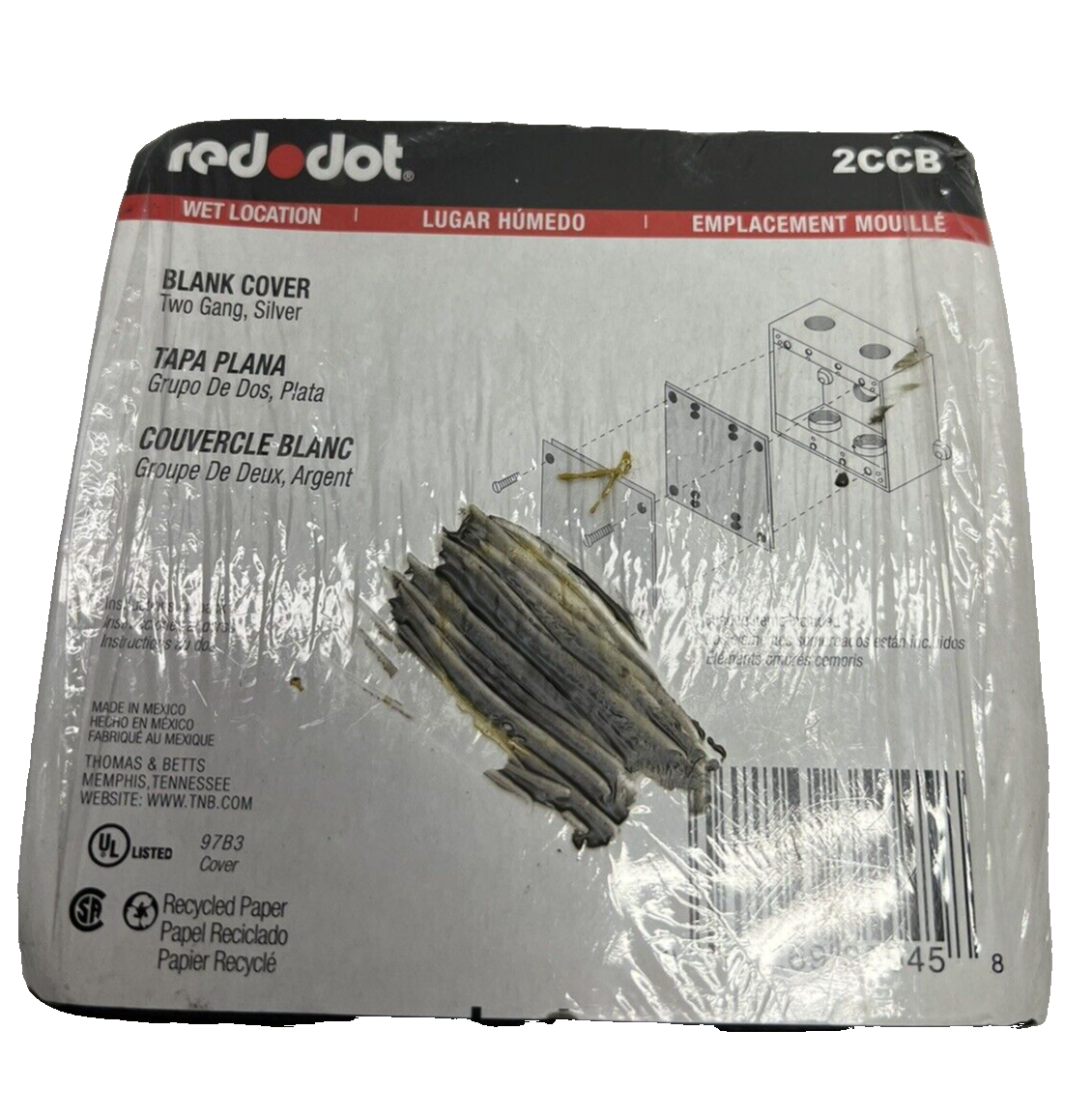 Red Dot Electrical Covers