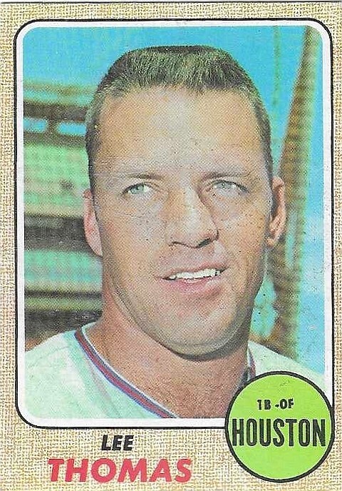 Lee Thomas Topps 1968 (4959) | eBay