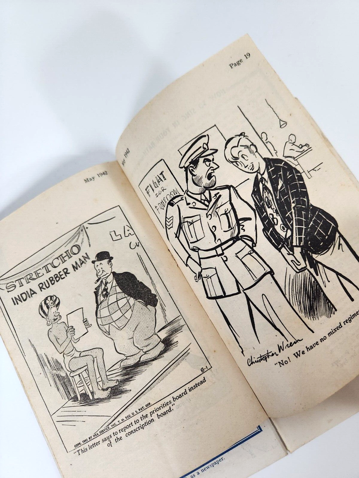 Blimey May 1942 Christopher Wren WWII Cartoons Booklet Pamphlet | eBay