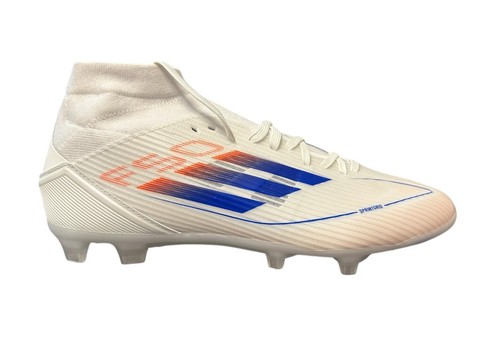 adidas F50 League Mid FG MG Soccer Cleats Womens Size 9.5 ID9190 White ...