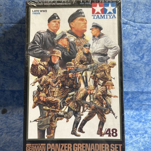 Tamiya 1/48 WWII German Panzer Grenadier Set NEW SIB | eBay