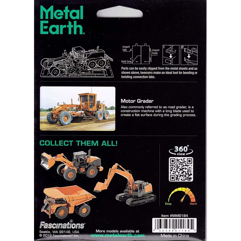 Metallics Hobby RC Model Vehicles & Kits Fascinations Metal Earth ...