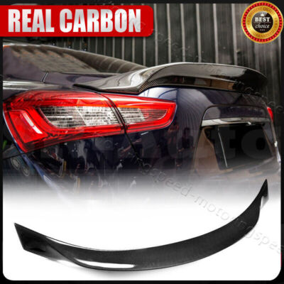 For 2014-2023 Maserati Ghibli Rear Trunk Boot Spoiler Wing Lid REAL ...