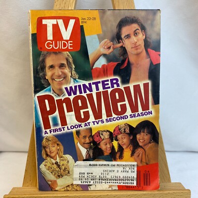 TV Guide Winter Preview, Henry Winkler (Jan 22-28, 1994) St Louis, MO ...