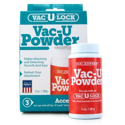 Vac-U-Lock Powder Lubricant - Talc Powder for Plugs and Attachments | eBay