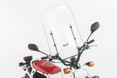 Honda Ruckus 50 & 250 Big Ruckus 20" tall / 16" wide Scooter Windshield ...