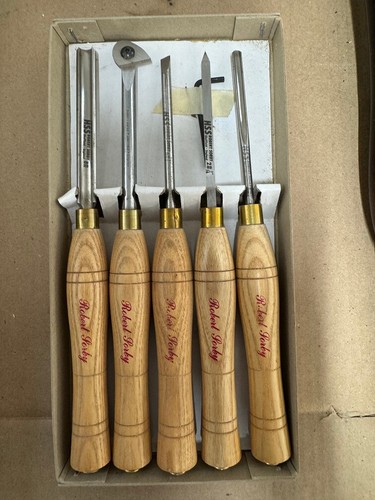 Robert Sorby Set Of 5 Micro Woodturning Tools in Box | eBay