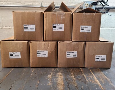 SILENT KNIGHT SK-RELAY FIRE ALARM RELAY MODULE - "WHITE" - BRAND NEW ...