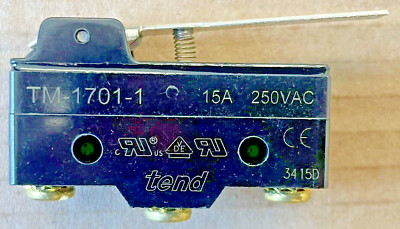 TEND TM-1701-1, 250VAC, Micro Switch, NEW | eBay