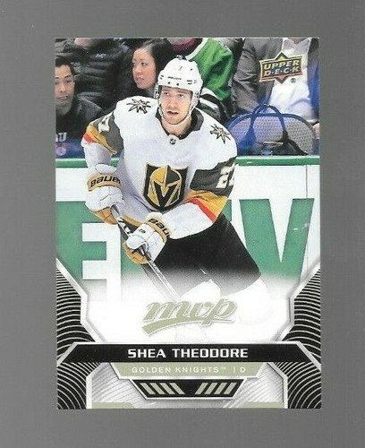 2020-21 Upper Deck MVP Shea Theodore Card #98 Vegas Golden Knights NM ...