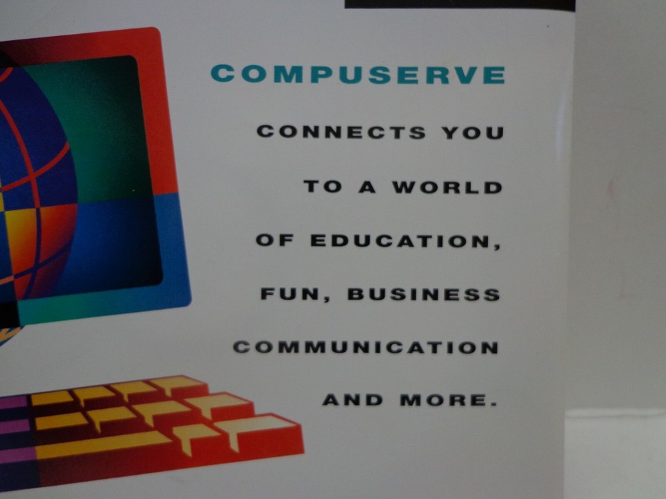Vintage Compuserve Disc Software Sealed Disk CD 1995 | eBay