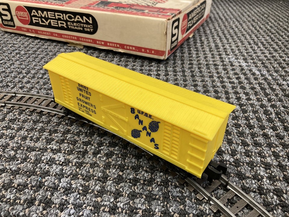 American Flyer S Gauge Steam Locomotive Train Set Monon Gilbert WORKS ...