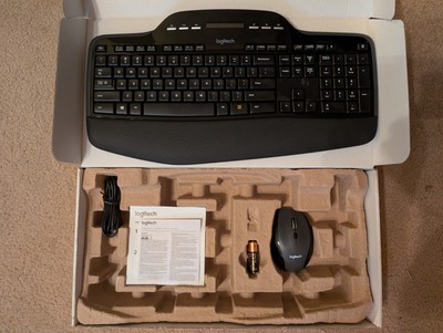 Logitech MK710 Wireless Keyboard and Mouse New Open Box | eBay