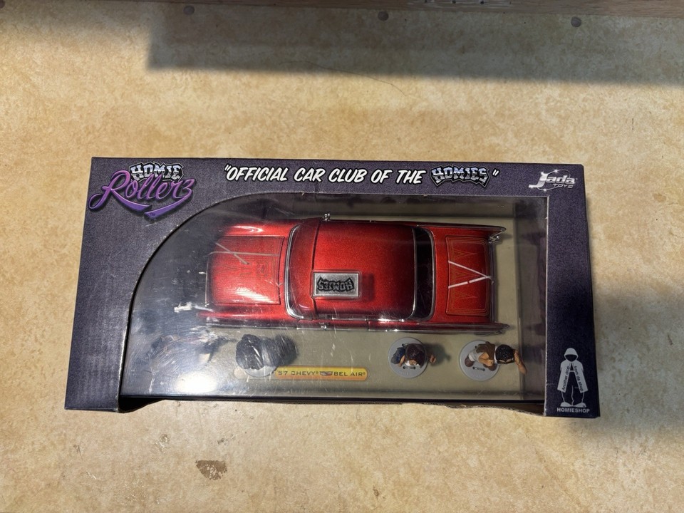 Jada Toys Homie Rollerz 57 Chevy Bel Air Homies 1/24 Car with Figure ...