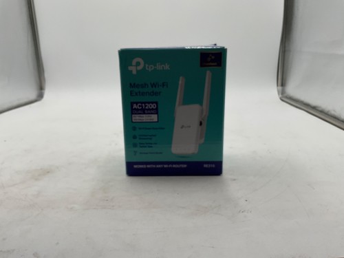 TP-LINK RE315 AC1200 (300+867) Dual Band Wall-Plug Mesh Wi-Fi Range ...