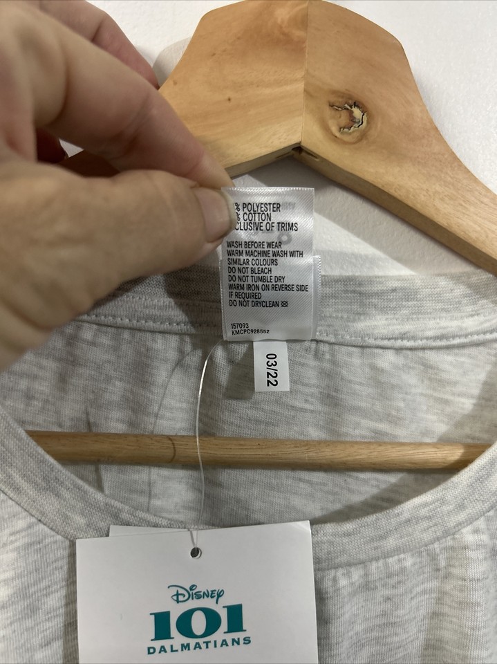 Disney Classics - Ladies Size 6-8 101 Dalmation's Long Sleeve Sleep Tee ...