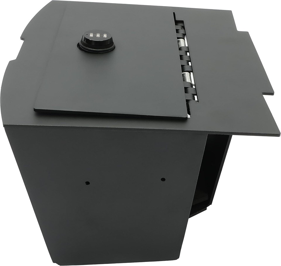 Center Console Safe Gun Vault For Dodge Ram 1500/2500/3500 2009-2018 ...