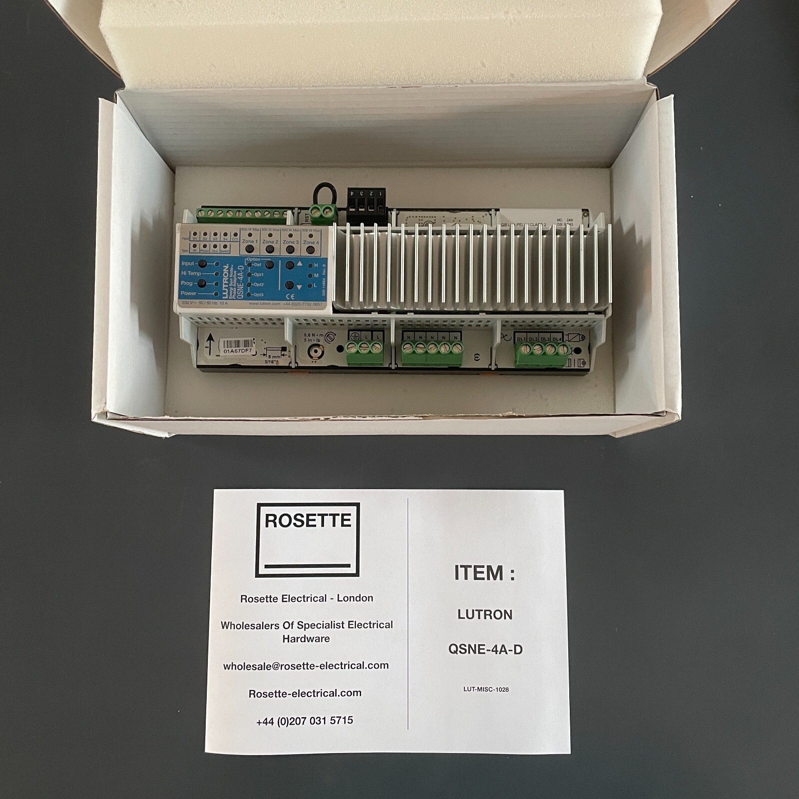 Lutron - QSNE 4A D - With 12 months Warranty - INC VAT* | eBay