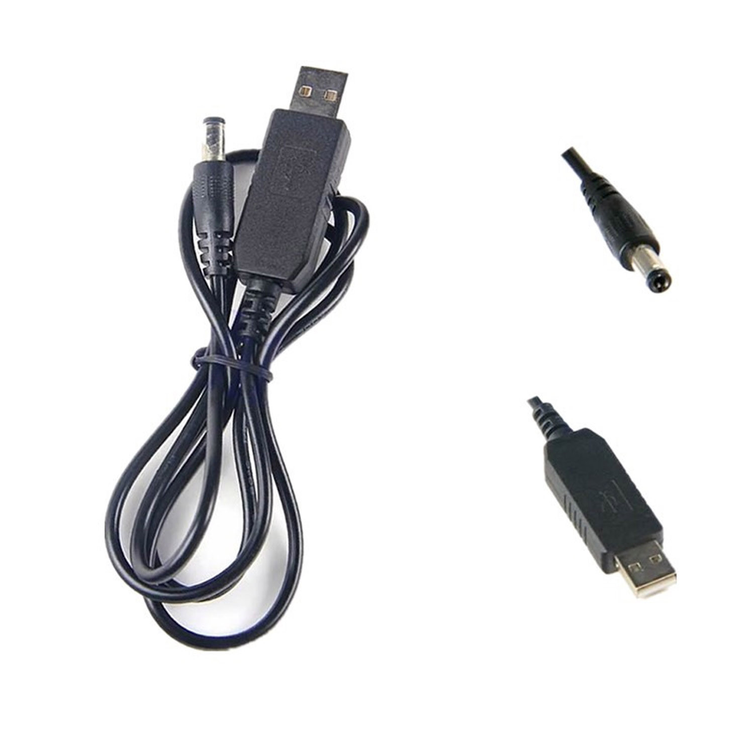 5.5 x 2.1 mm USB 5V to 12V DC Connector Step-up Module Converter Adapt ...