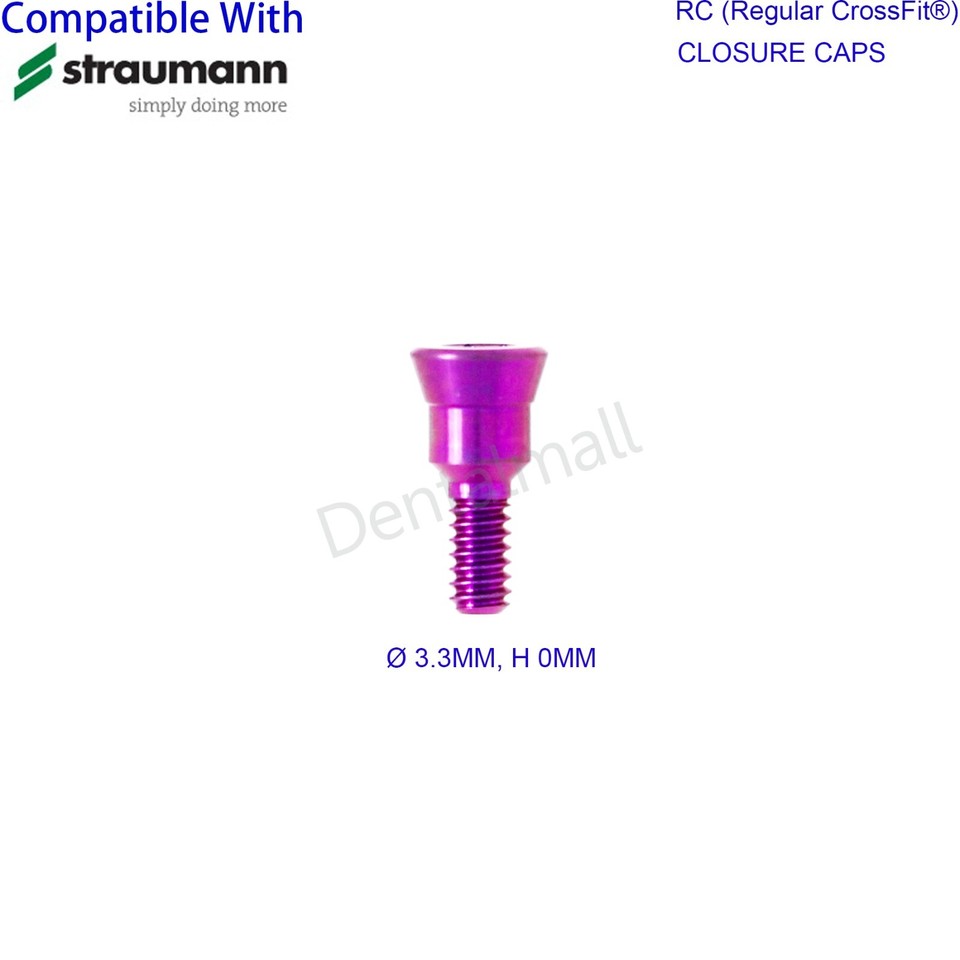 Dental Healing Abutment Healing Closure Mini Regular Fit Straumann ITI ...