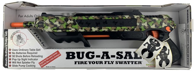 Bug-A-Salt Camofly 2.0 Fly Swatter Gun for sale online | eBay